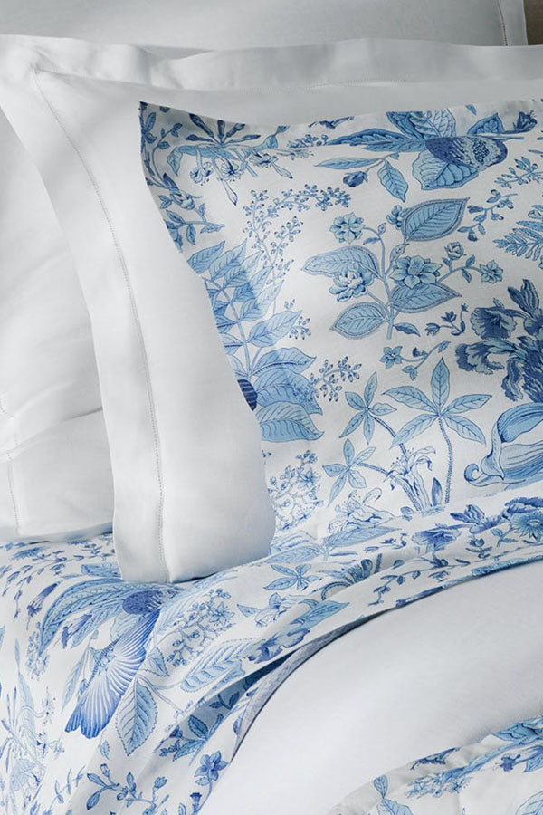 Matouk | Pomegranate Linen Fitted Sheet | Gattle's Fine Linens